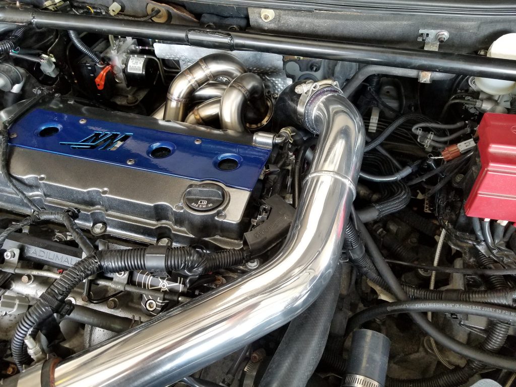 Evo X: V-band – Morrison Fabrications