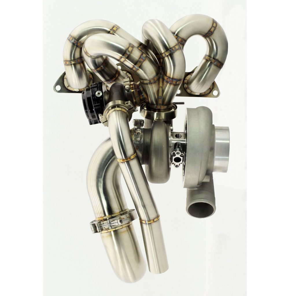 Evo: Large Runner V-band Manifold and Hot Parts – Morrison Fabrications