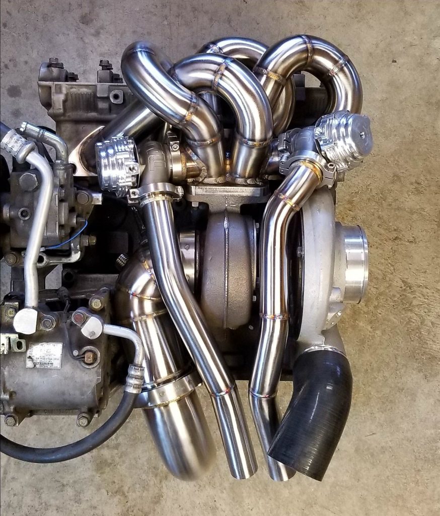Evo: Large Runner Divided T4 Manifold and Hot Parts – Morrison Fabrications