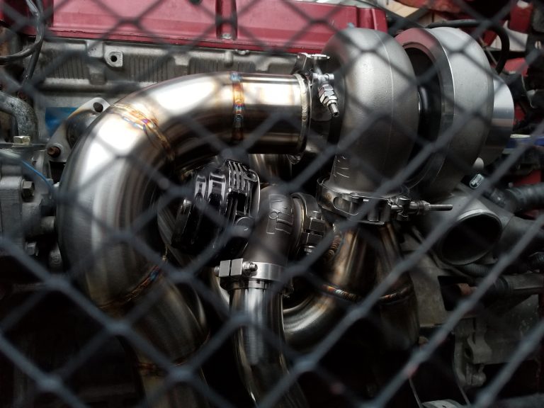Evo: Top Mount V-band Manifold and Hot Parts – Morrison Fabrications